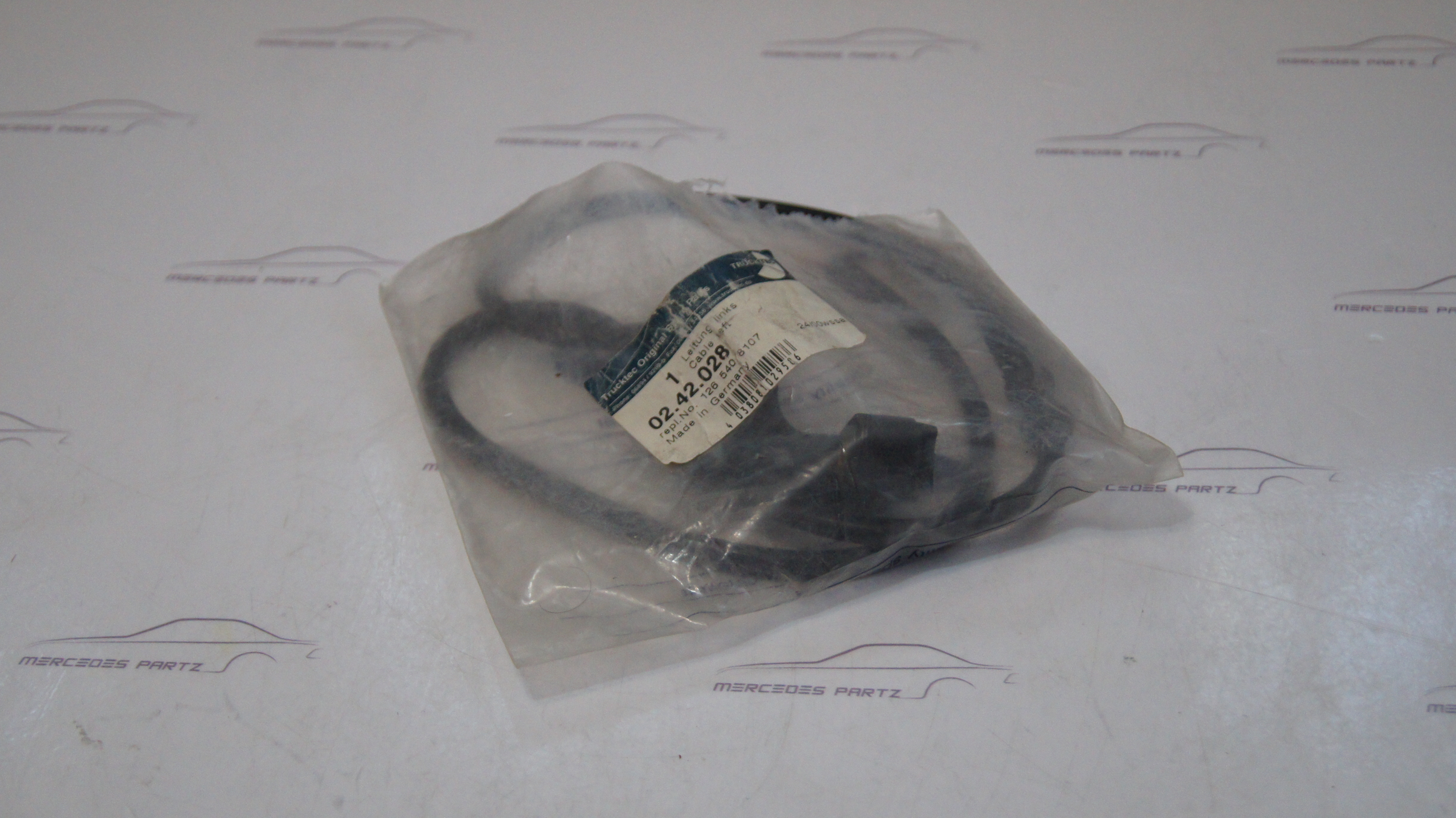 Brake Lining Wear Indicator Cable Front Left - mercedespartz