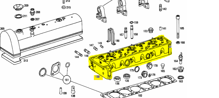 M130 Cylinder Head - mercedespartz