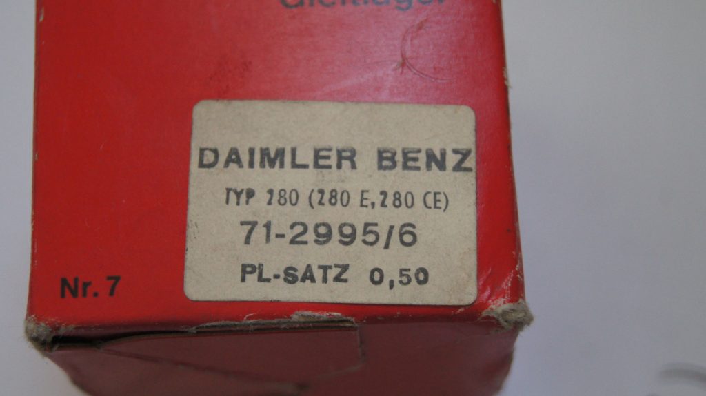 M110 / M123 Crankshaft Bearing Set , STD - mercedespartz