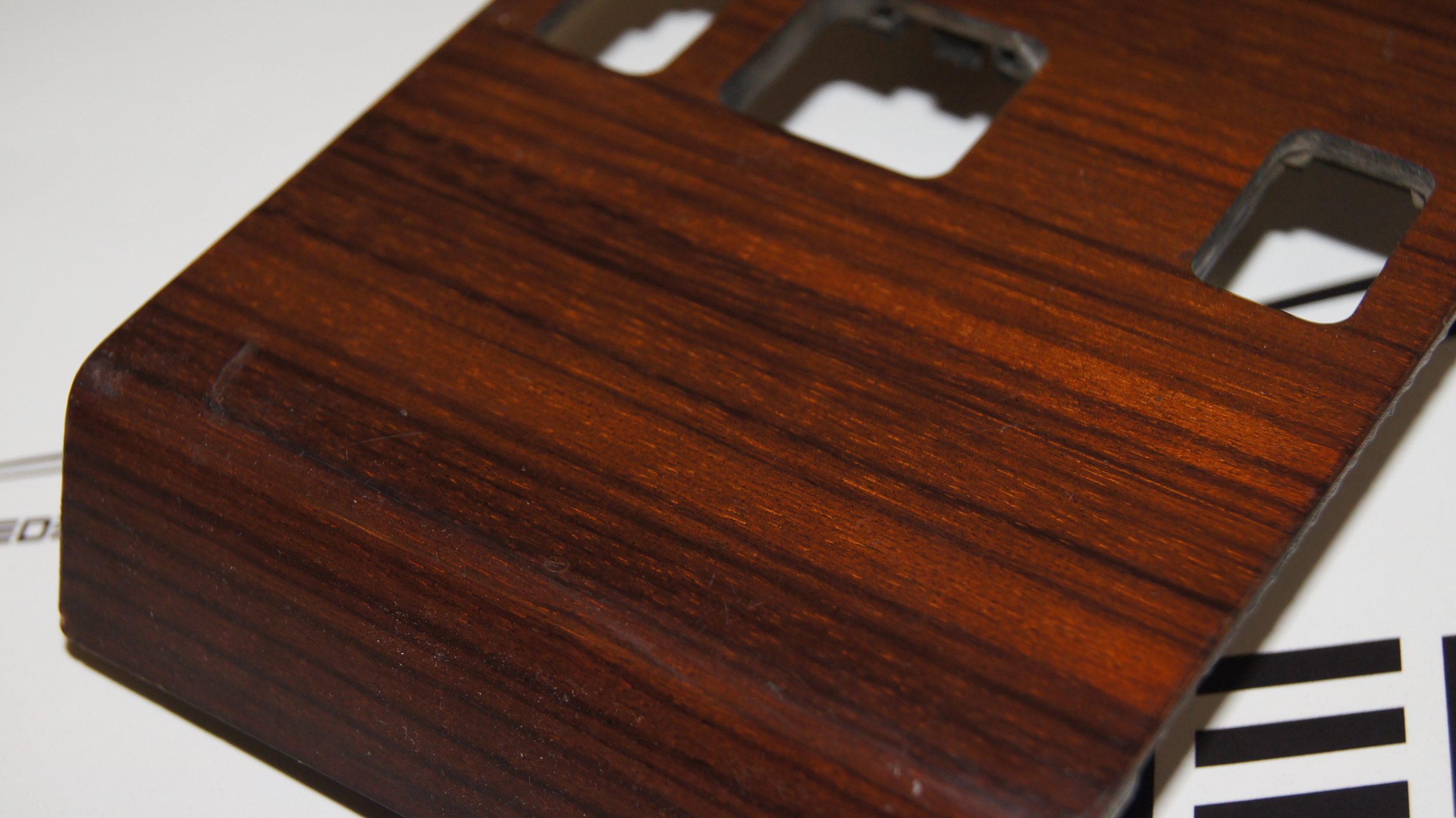 W124 Console covering zebrano - mercedes partz