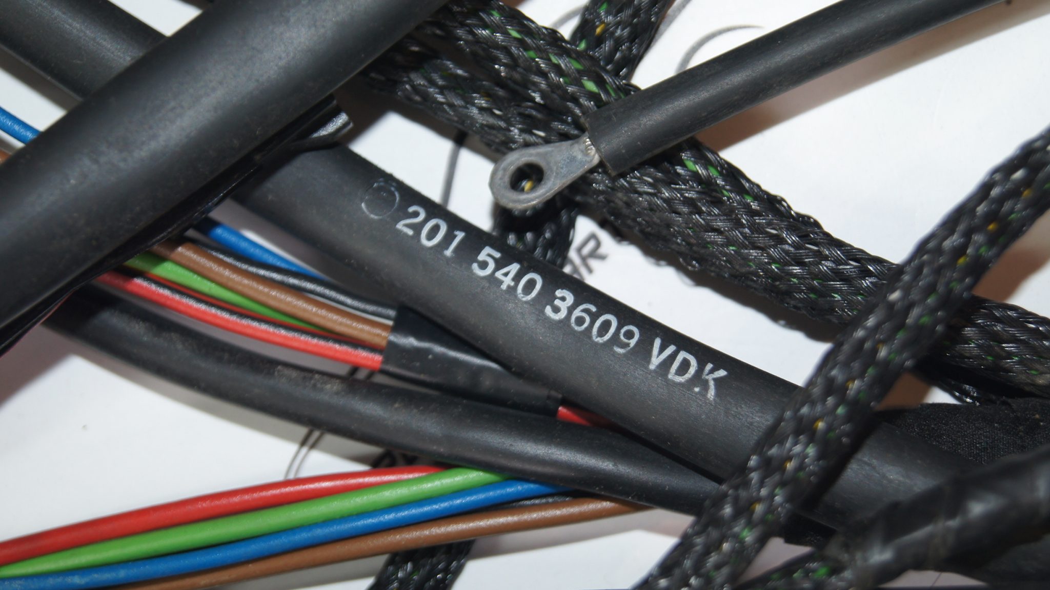 W201 Double electric window cable harness - mercedespartz