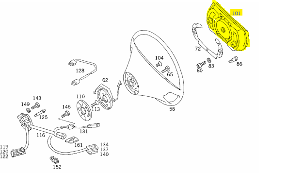 R129 W124 W201 W202 Sportline Airbag - mercedespartz