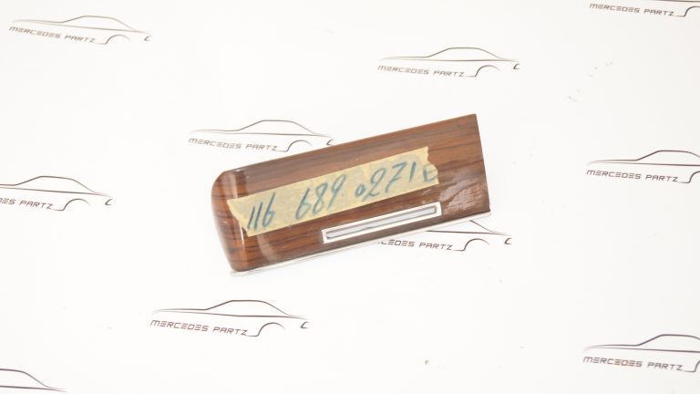 W116 right dash wood covering - mercedes partz