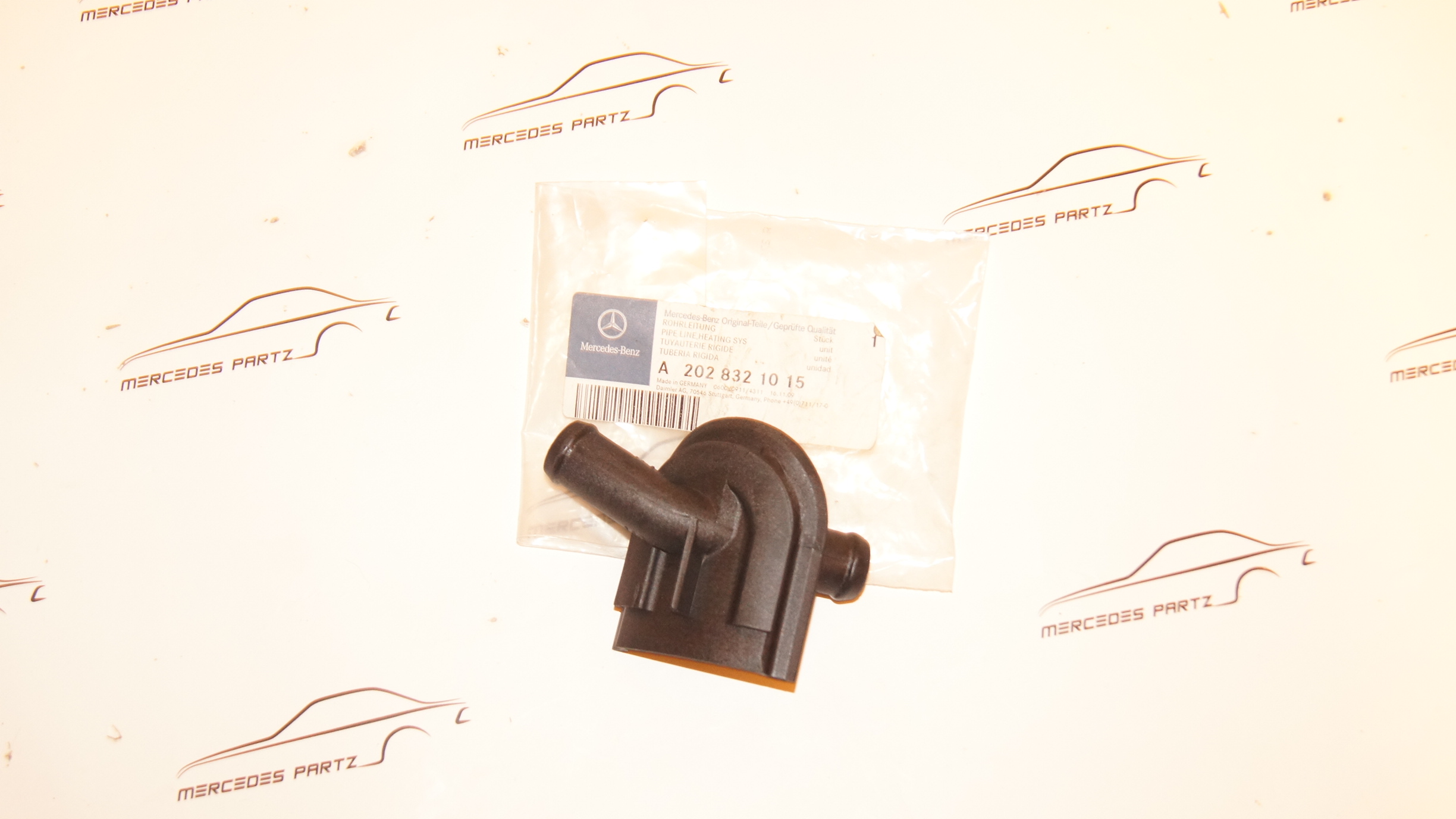 W202 W208 heating water connection pipeline feed thru partition panel ...