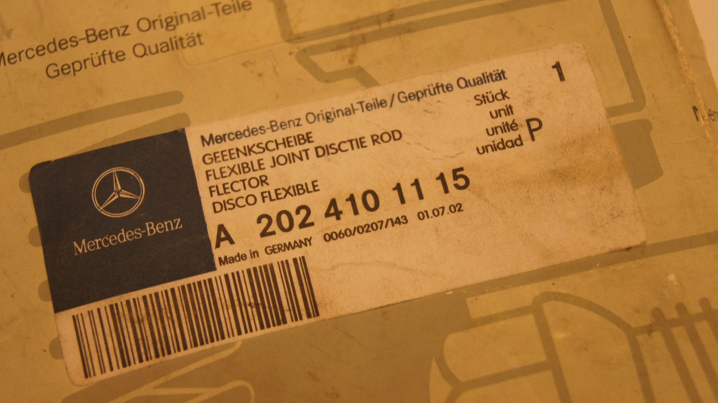 R170 W202 W208 W210 TS flex plate disc - mercedespartz