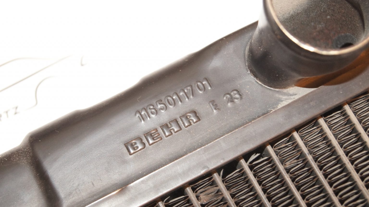 W116 450SEL 6.9 radiator - mercedespartz