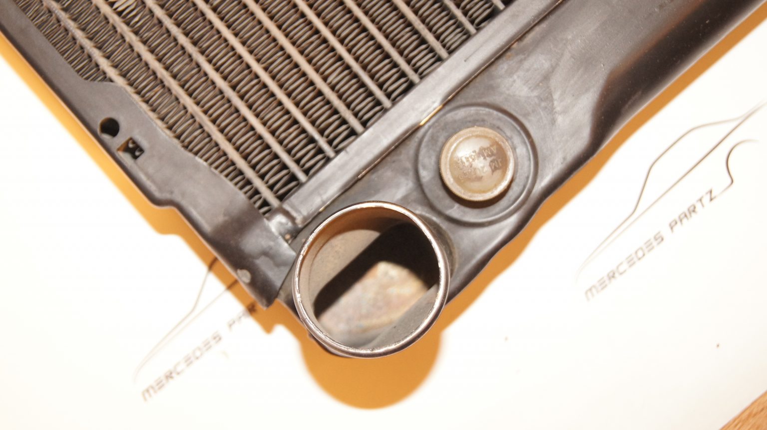 W116 450SEL 6.9 radiator - mercedespartz