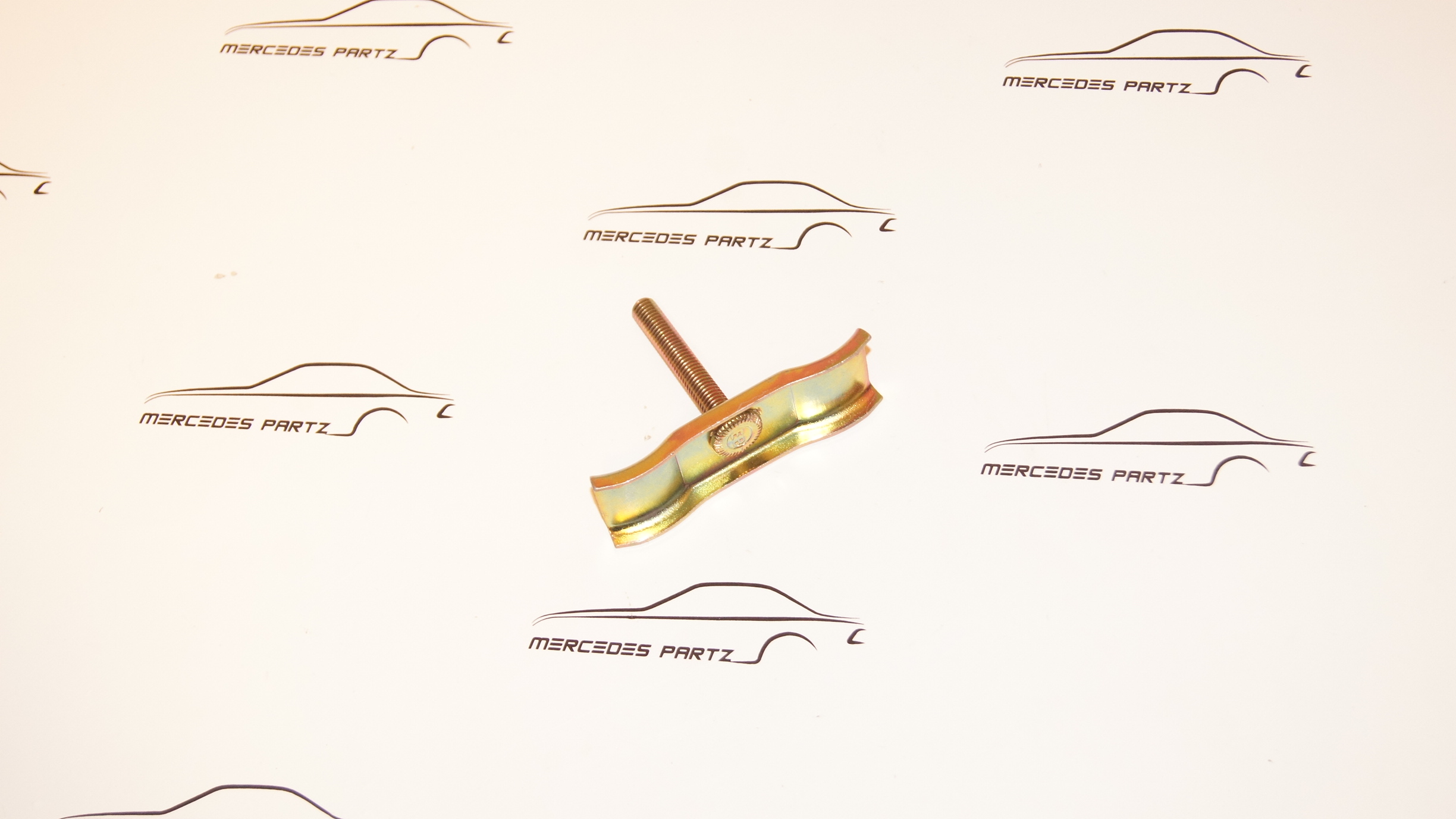 W114 main exhaust muffler suspension bracket - mercedespartz