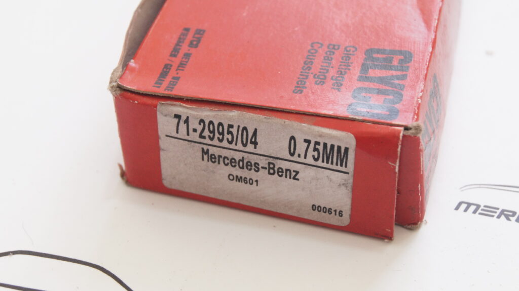 M102 M103 M104 M111 M161 M119 connecting rod bearing +0.75mm 47.25mm ...