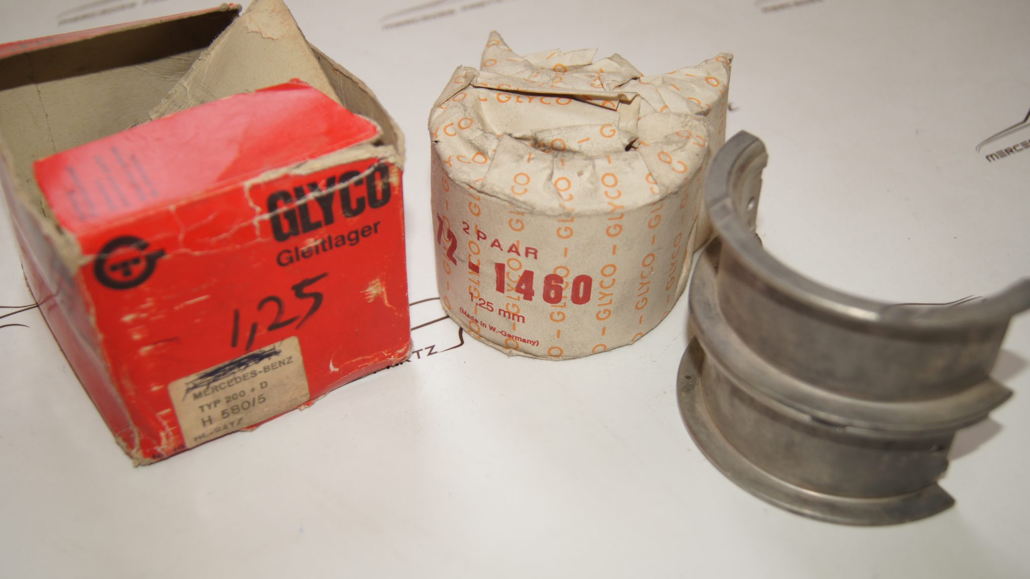 M121 crankshaft bearing repair size 5 +1.25mm 68.75mm - mercedespartz