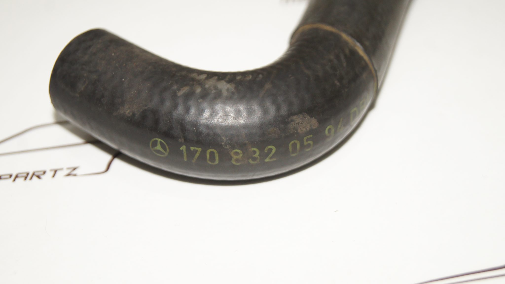 R170 hose from water valve to engine - mercedespartz