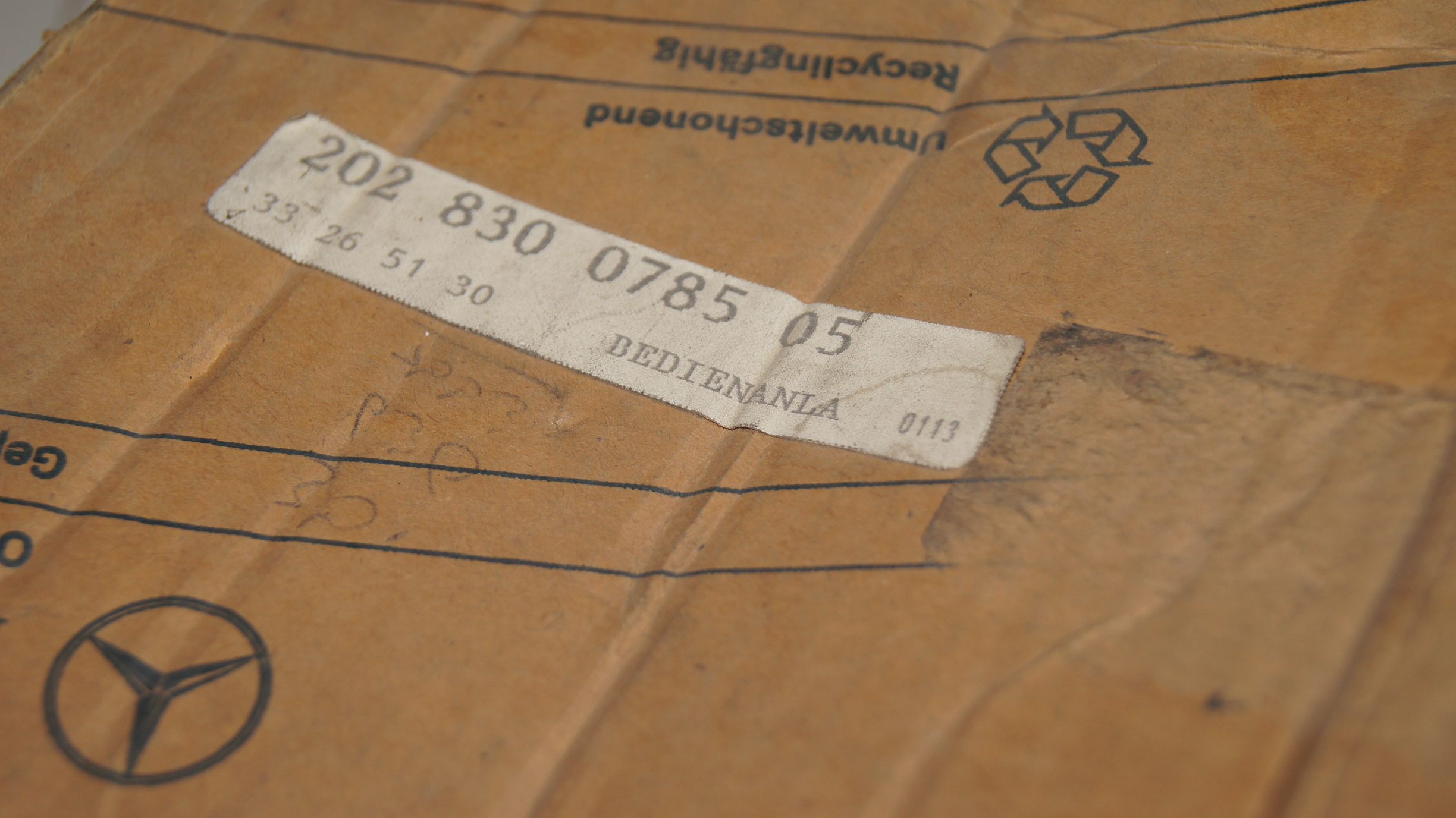 W202 Automatic air conditioner(AC) control panel system NOS NEW ...