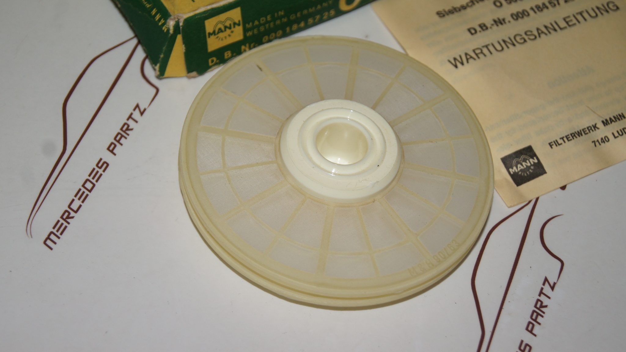 A0001845725 oil filter OM615 OM616 OM617 OM621 oil filter - mercedespartz