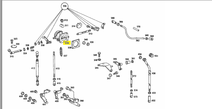 OM615 OM616 mixture controller - mercedespartz