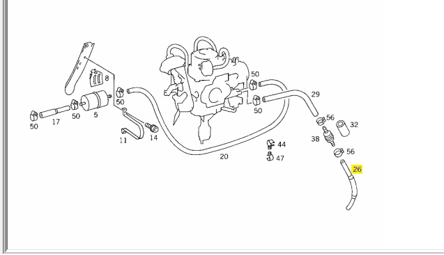 M102 Carb Housing - mercedespartz