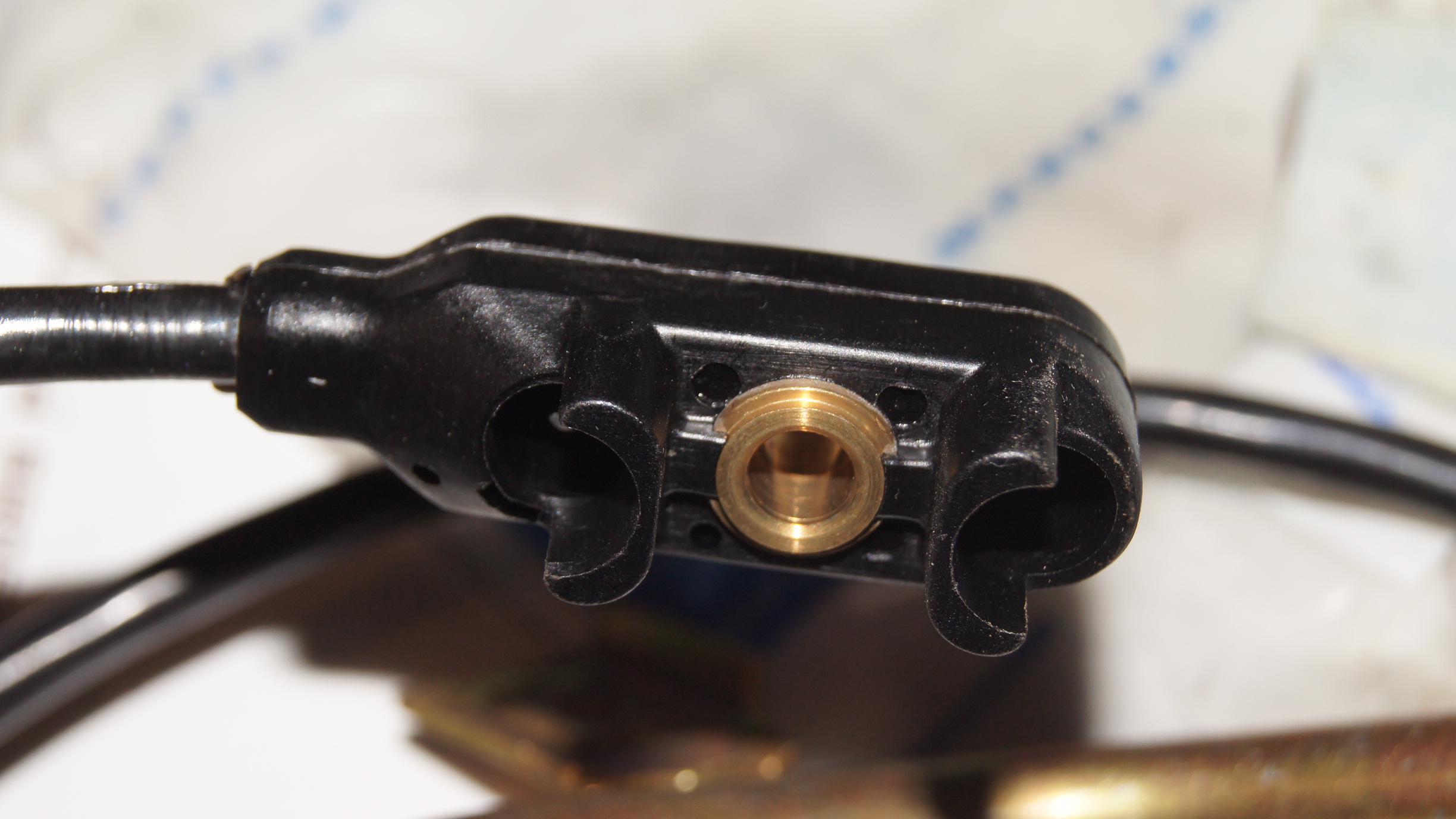 W116 brake lining wear indicator front left cable harness NOS ...