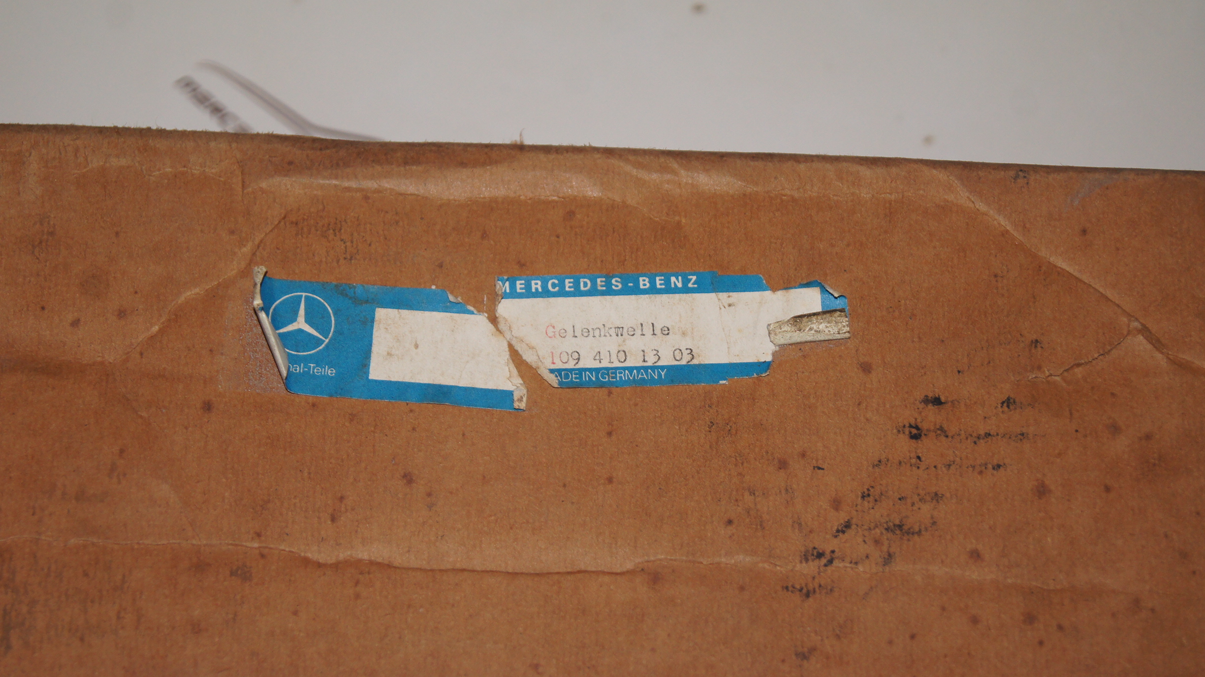 W108 W109 W111 propeller shaft - mercedespartz