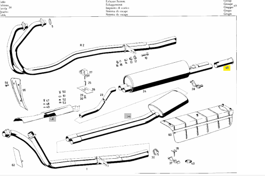 W108 W109 W111 W113 W114 exhaust tip aftermarket - mercedespartz