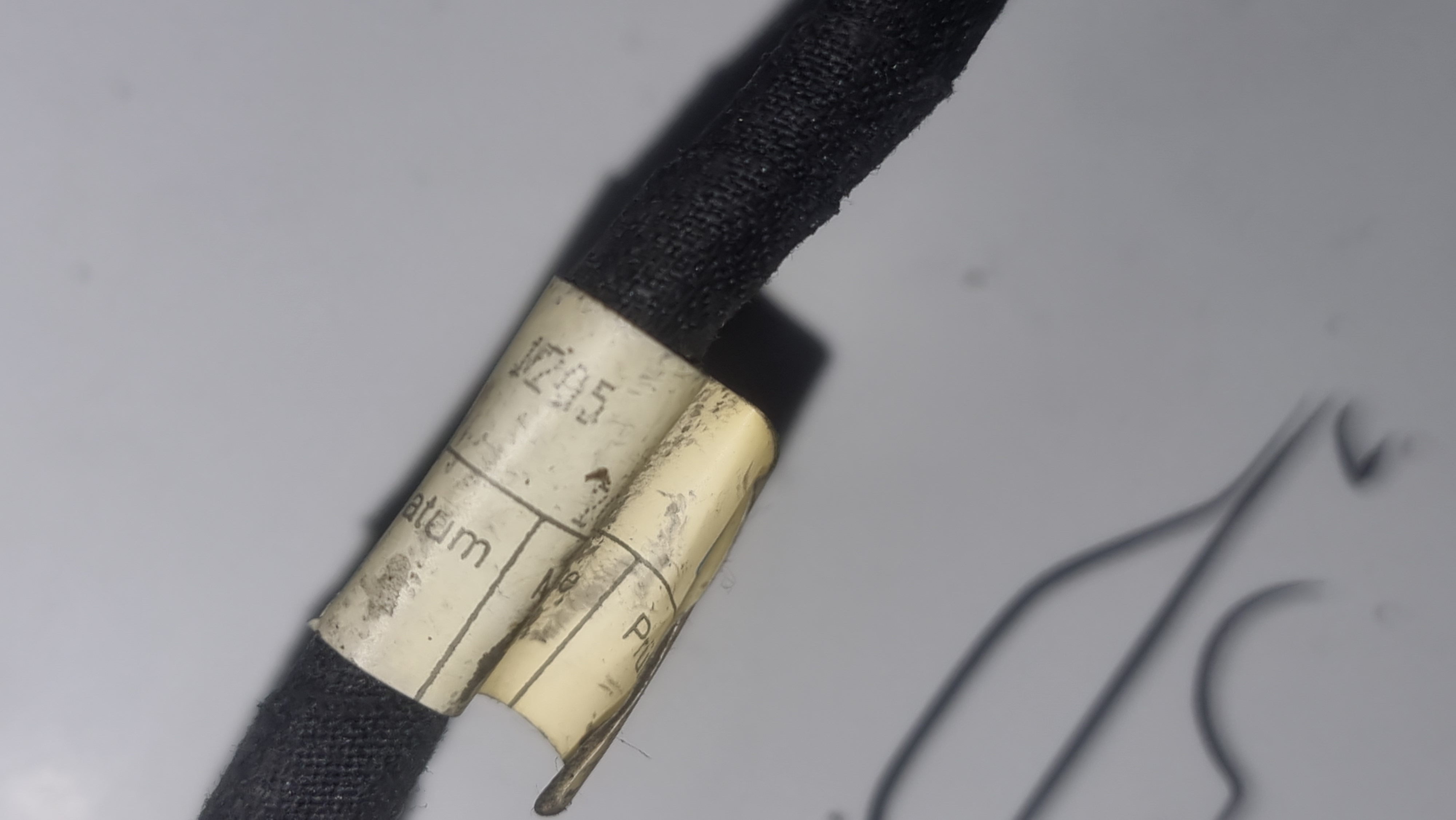 W202 headlamp cable harness A2025401205 NEW NOS - mercedespartz