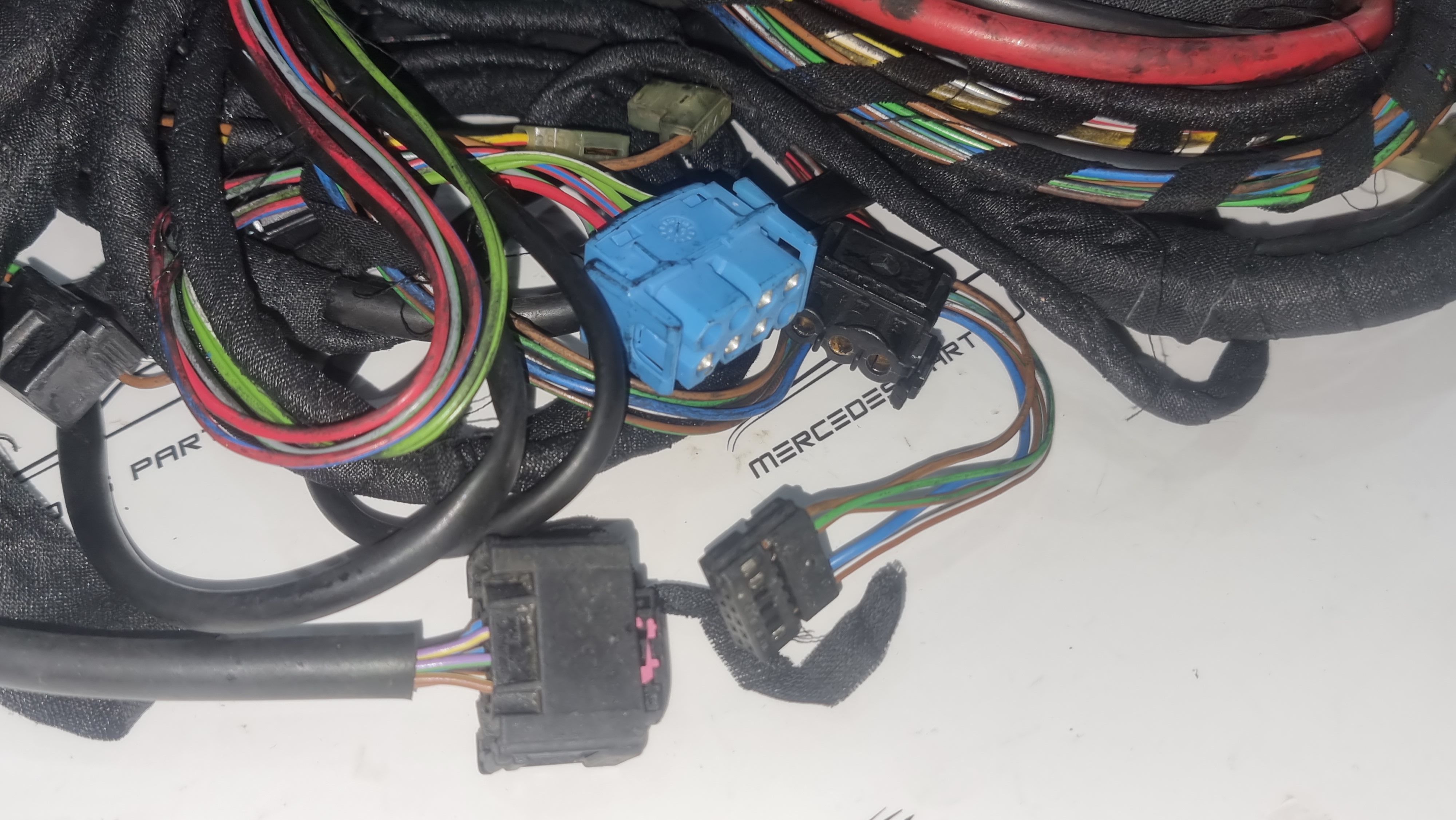 A2105403506 W210 E55, ...engine cable wiring harness body mounted ...