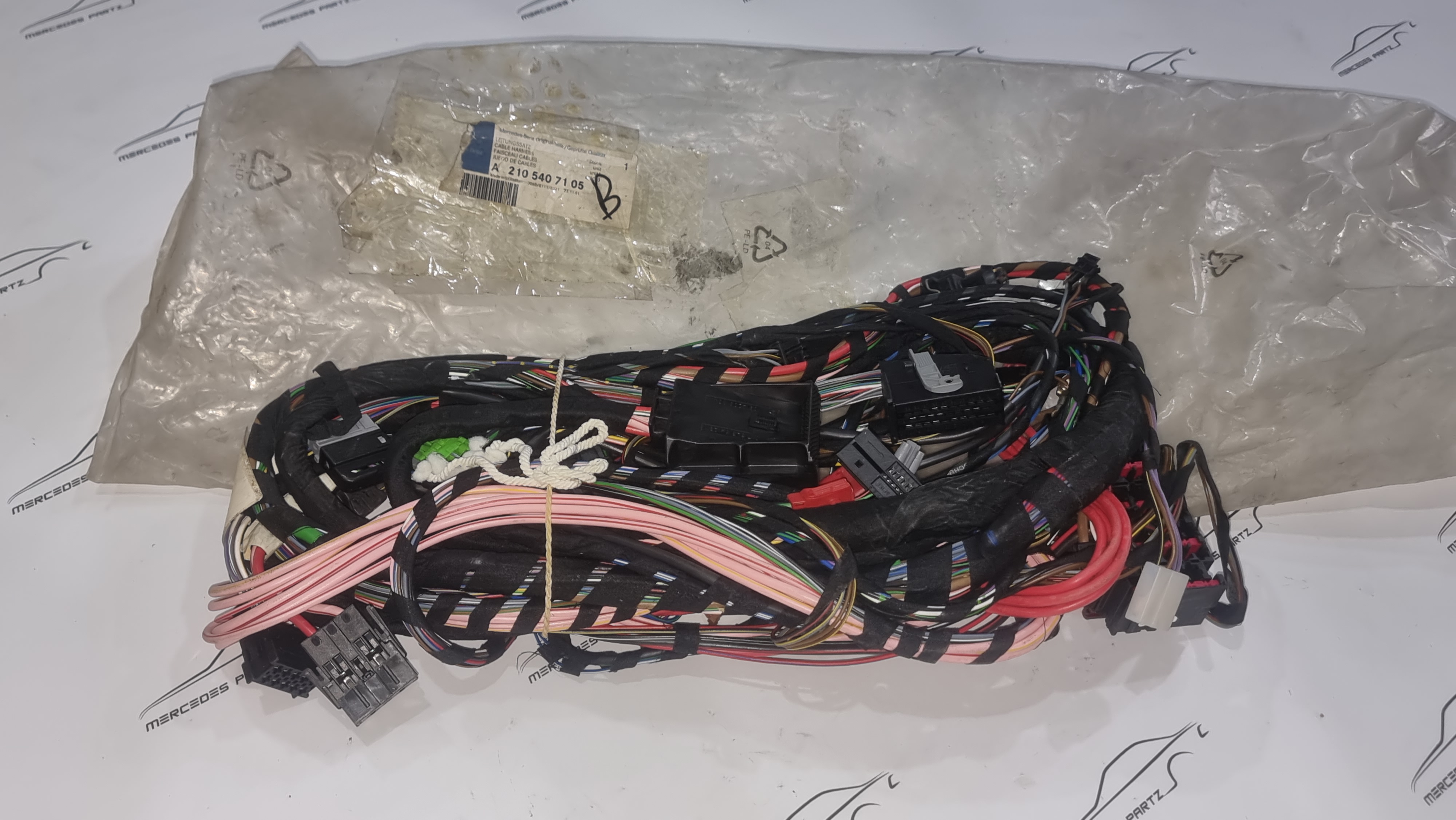 W210 cockpit cable wiring harness tempmatik - mercedespartz