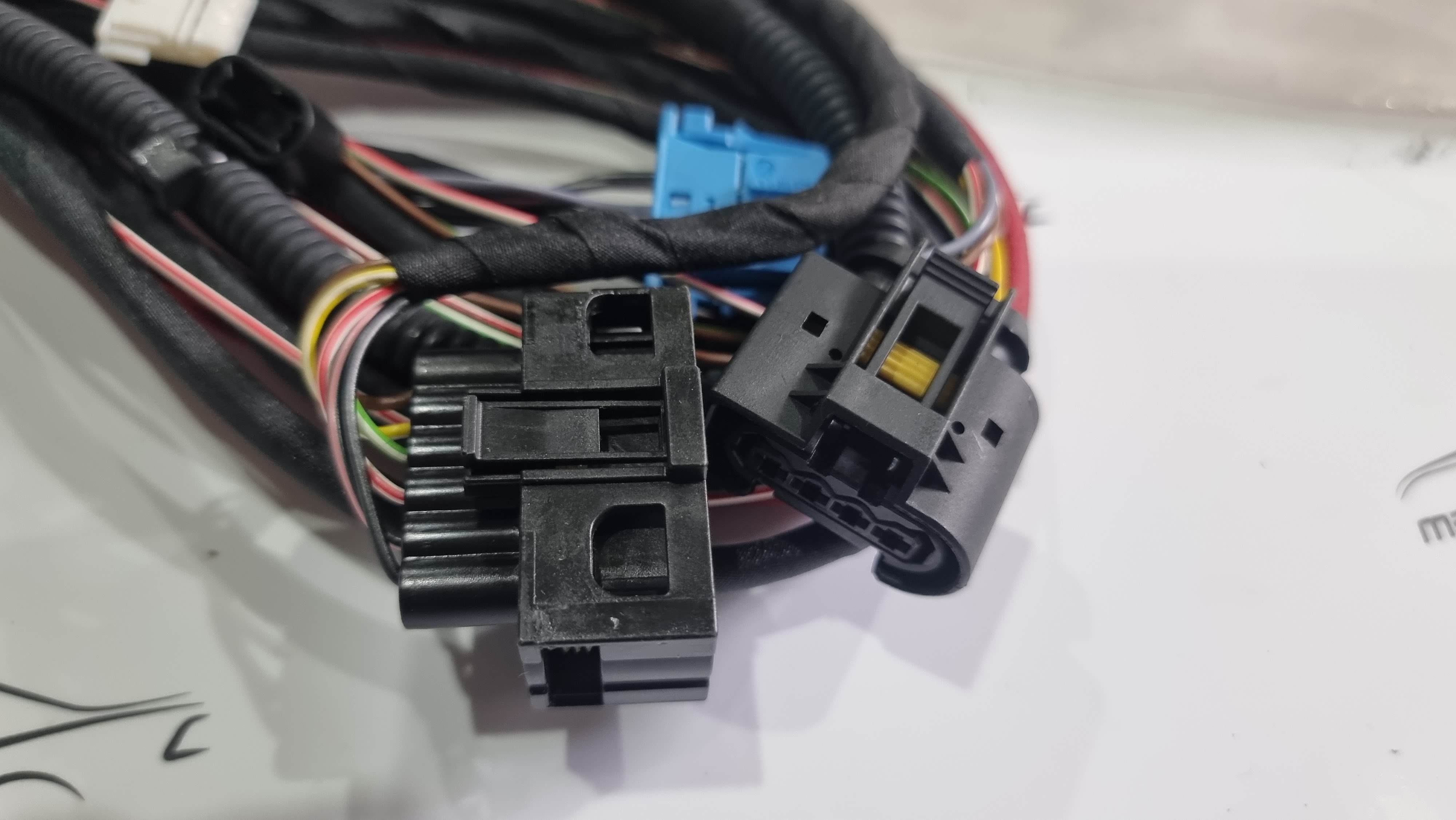 A2035408608 W203 headlight leveling system Xenon headlights wiring ...