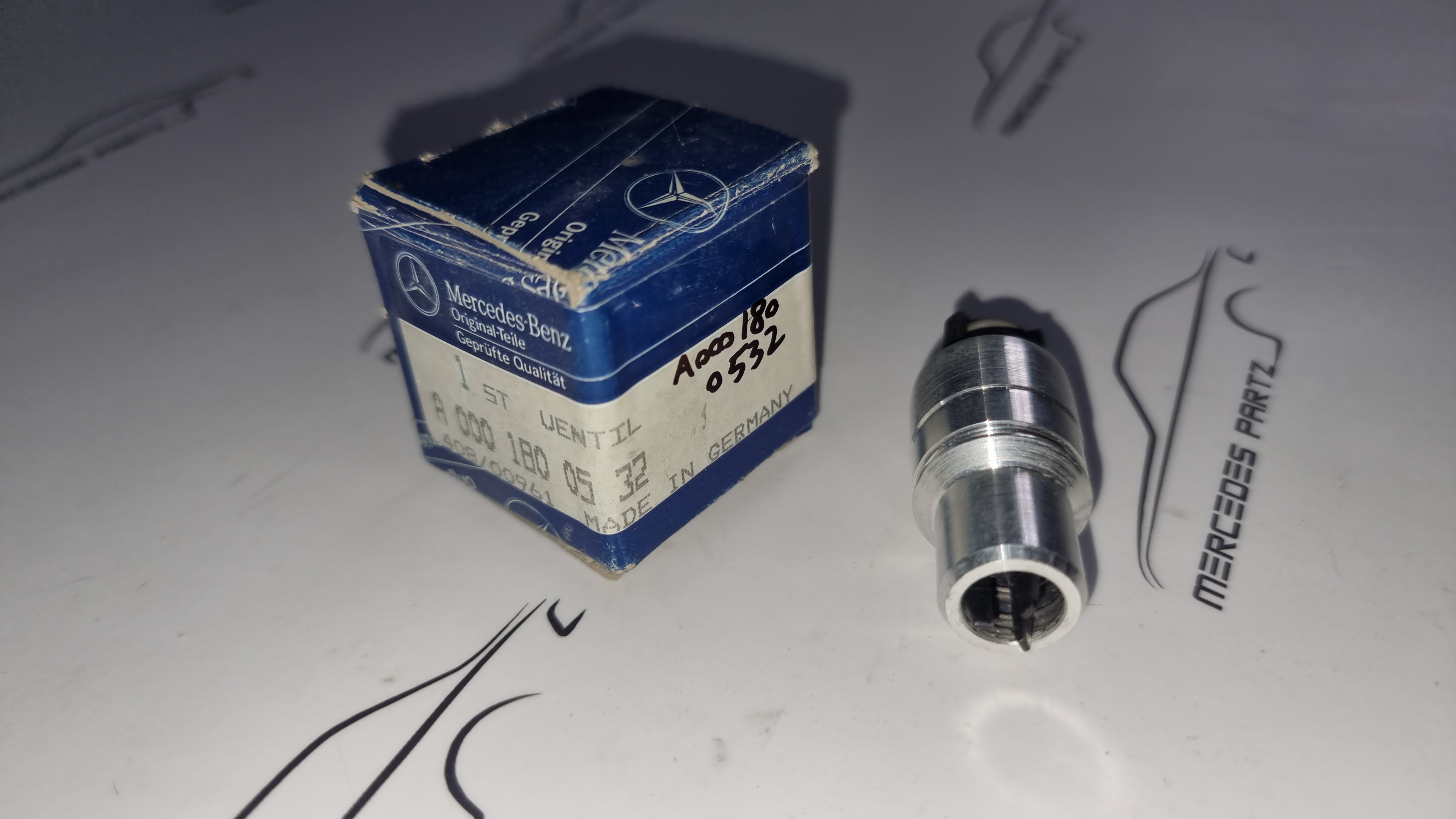 M111 M161 oil filter idling valve A0001800532 - mercedespartz