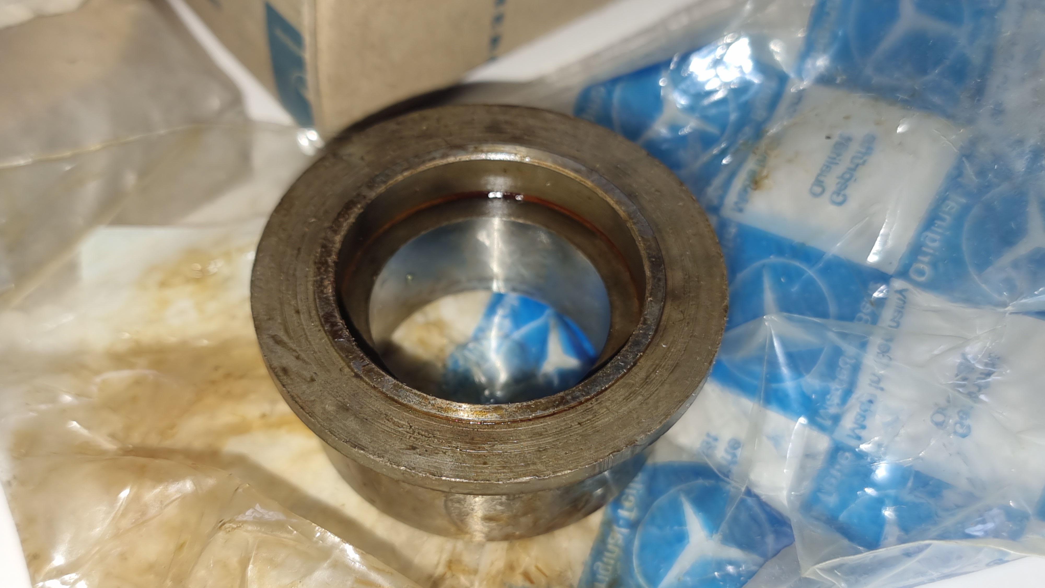 M110 camshaft gear spacer tube NOS - mercedespartz