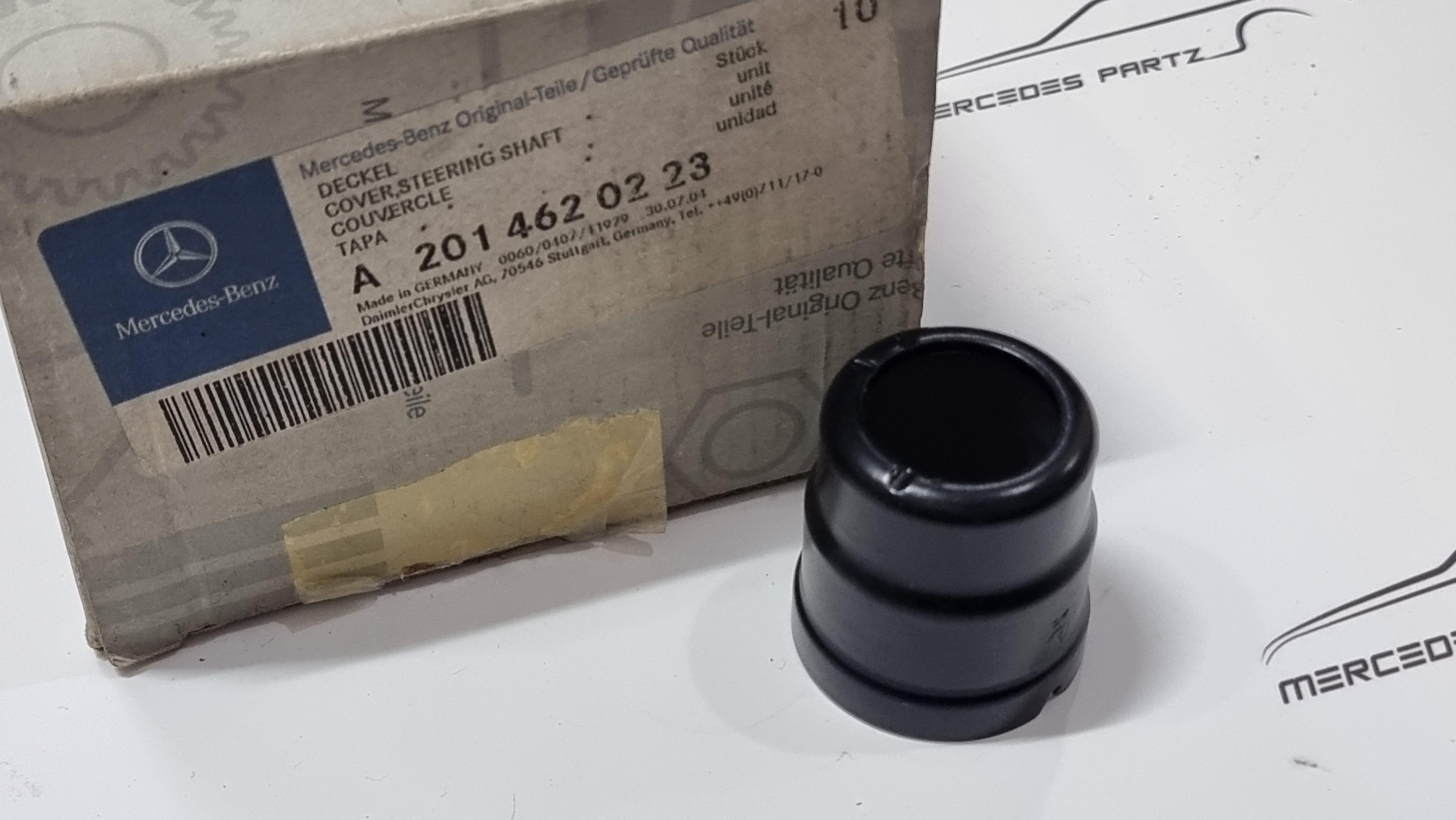 W201 W124 steering column lock cap NOS - mercedespartz